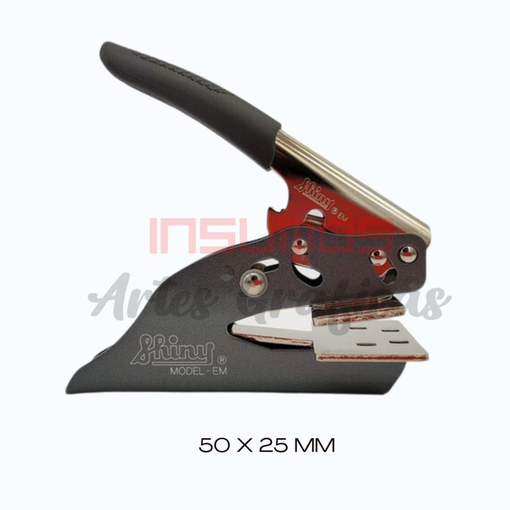 SELLO SECO RECTANGULAR MANUAL – Insumos Artes Graficas